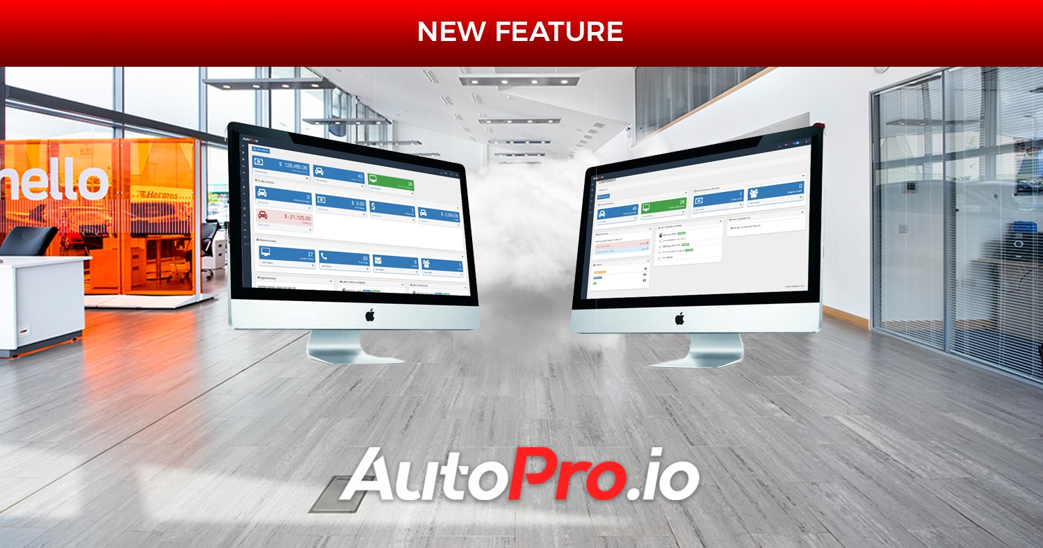 Role-based Dashboards | AutoPro.io Dealership Management Software